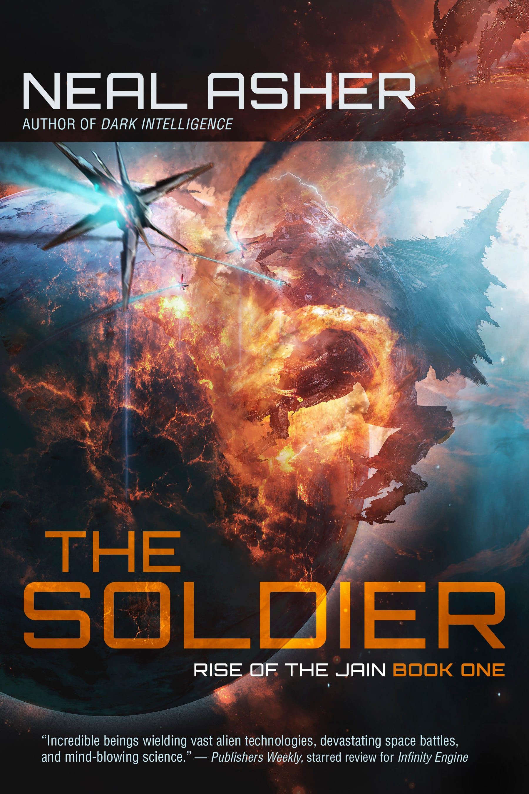 The Soldier – US Cover – Neal Asher